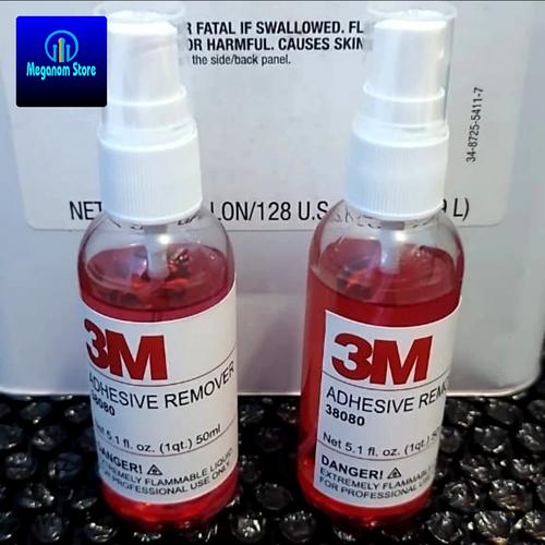 Jual 3m cairan penghilang bekas lem 50ml adhesive remover 38080 repack ...