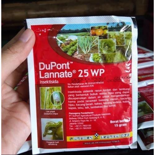 Jual INSEKTISIDA LANNATE DUPONT 25WP 15GR Pabrik PEMBASMI HAMA ULAT ...