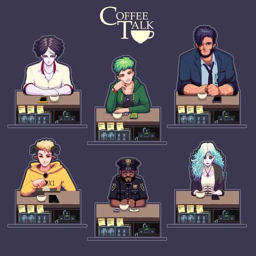 Jual Coffee Talk Character Standee - Freya - Kota Tangerang - Toge ...