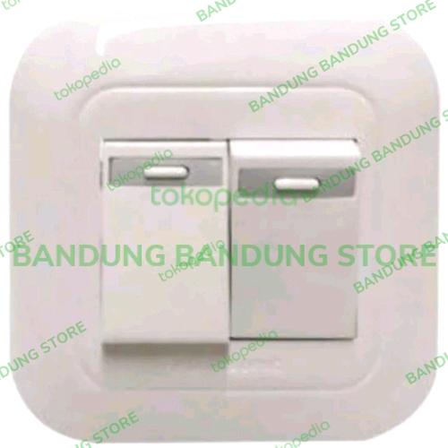 Jual PANASONIC WEJ5531+WEJ78029 SAKLAR SERI DOUBLE IB WIDE SERIES ...