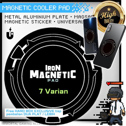 Jual [IM] IRON Magnetic Cooler Pad Mark 99 Metal Plate Stiker Magnet ...