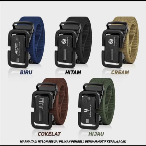 Jual Sabuk Army Ikat Pinggang Pria Gesper Kanvas Tactical Gesper Pria ...