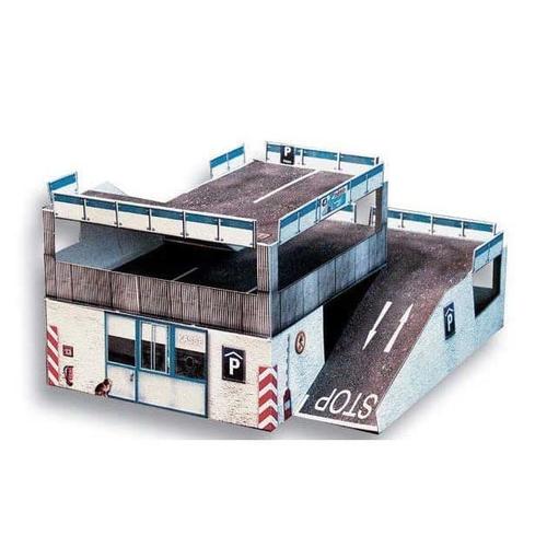 Jual DIY Papercraft Diorama Car Parking Building Skala 1-64 - Kota ...