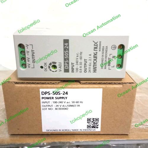 Jual POWER SUPPLY DPS-50S-24 / POWER SUPPLY HANYOUNG - Jakarta Barat - Ocean Automation | Tokopedia