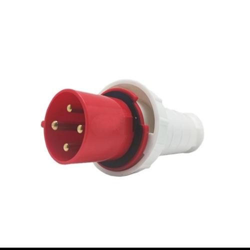 Jual Stop Kontak Industrial 3phase Socket Plug 4Pin 63A male - Jakarta ...