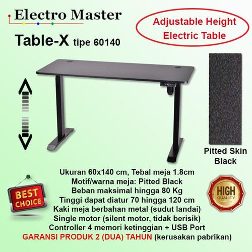 Jual Meja Kerja Gaming Adjustable Desk 60x140 CM, BIG SALE - MURAH ...