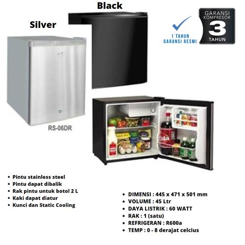 Promo Kulkas Mini Bar Portable Lemari Es Freezer Makanan Minuman Susu ...
