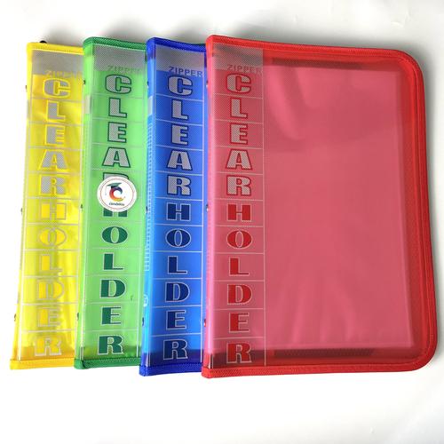 Jual Clear Holder Map Display Zipper F4 C/H 555 isi 20 Lembar - Kota ...
