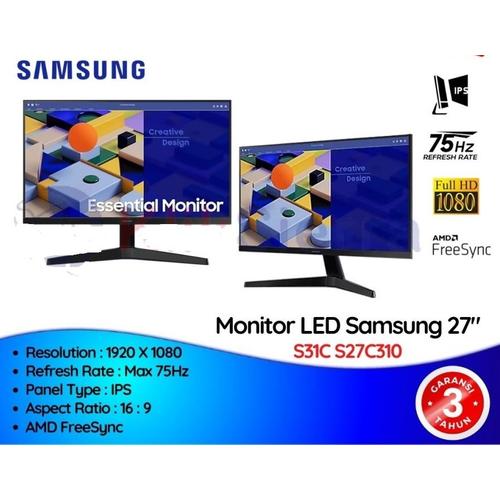 Jual Led Monitor SAMSUNG 27 inchi S27C310EAE IPS - Jakarta Pusat ...