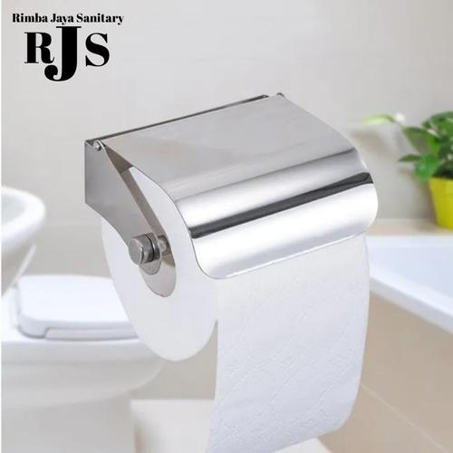 Jual Tempat Tissue Roll Kamar Mandi Stainless/Tempat Tissue Toilet ...