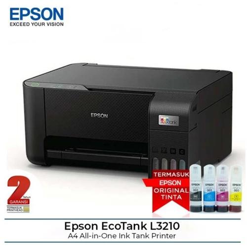 Jual Epson EcoTank L3210 A4 All-in-One Ink Tank Printer Print Scan Copy A4 - Kota Denpasar ...
