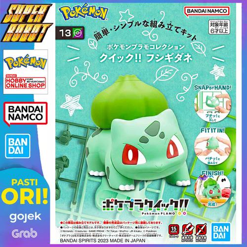 Jual Pokepla Pokemon Plamo Collection Quick Bulbasaur - BANDAI ...