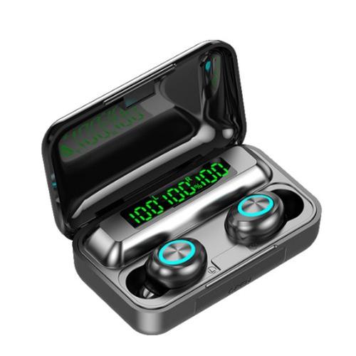 Promo New Upgrade TWS F9-10 Super Bass Bluetooth Headset Wireless Touch ...