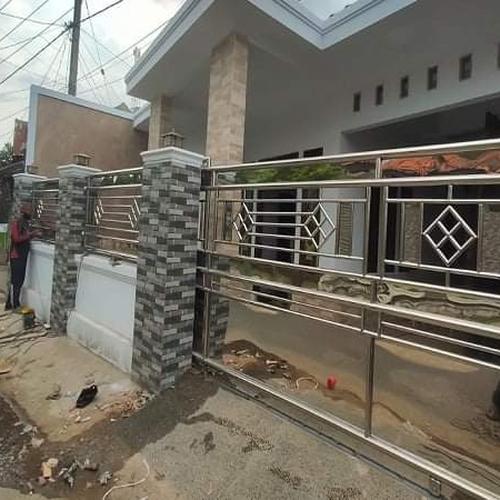 Jual pagar stainless minimalis - Kab. Bandung Barat - Toko Kharisma ...