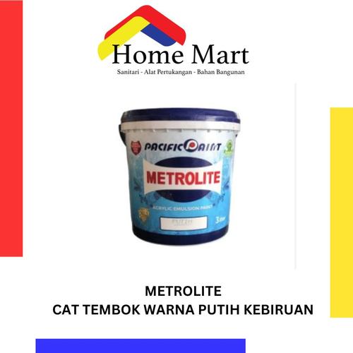 Jual Metrolite Cat Tembok Putih - Galon 3 Liter - Jakarta Timur - Home ...