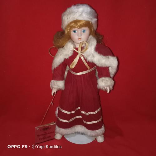 Jual vintage heritage mint Ltd. collection porselen doll 40 cm - Kota ...