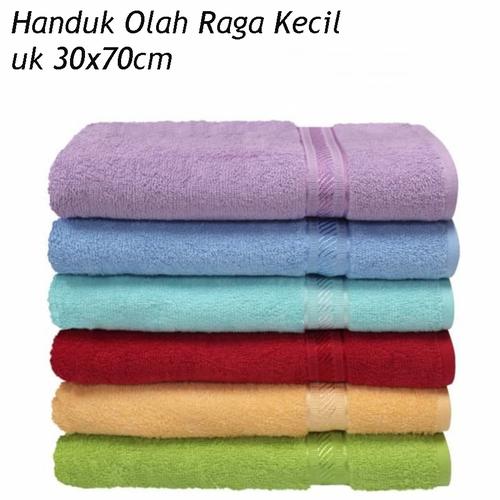 Jual Handuk KECIL Merah Putih uk 30x70cm Terry Palmer Group - RANDOM ...