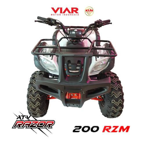 Promo RAZOR 200 RZM PUTIH VIAR ATV 200 CC MEREK VIAR READY PUTIH CANTIK ...