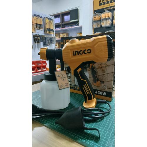 Jual Spray Gun Listrik Elektrik Alat Semprot Cat 450watt INGCO SPG3508 ...