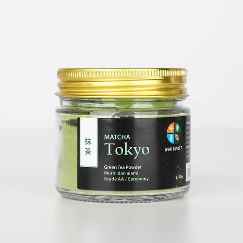 Jual MAHAVITA Matcha Green Tea powder bubuk teh Jepang grade TOKYO ...