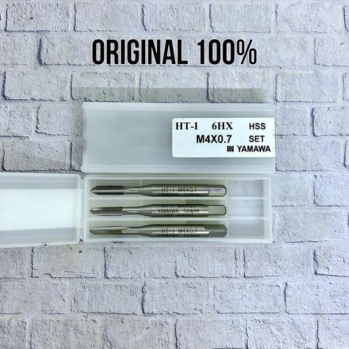 Jual Hand tap Yamawa M4 x 0.7 original baru..1 set isi 3 pcs - Kab. Bekasi - waroka teknik ...