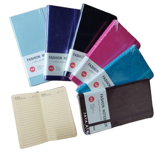 Jual BUKU TULIS NOTEBOOK A6 B6 KULIT POLOS SOUVENIR DIARY CATATAN ...