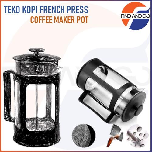 Jual F&G Teko Kopi French Press Coffee Maker Pot - 350 ml - Jakarta ...