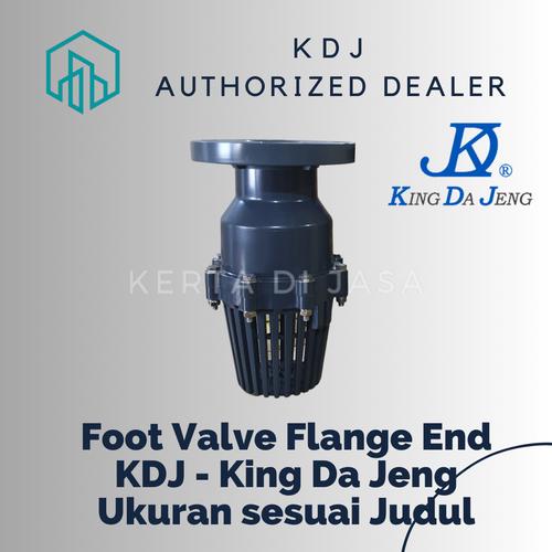 Jual Foot Valve PVC Merk KDJ ukuran 2 1/2" Flange End JIS 10K - Jakarta ...