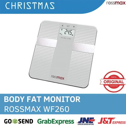Jual ROSSMAX WF260 BODY FAT MONITOR / TIMBANGAN BADAN LEMAK WF 260 ...