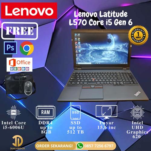 Jual Laptop Lenovo Thinkpad L570 Core i5 Gen 7 -RAM 8GB - SSD 256GB ...