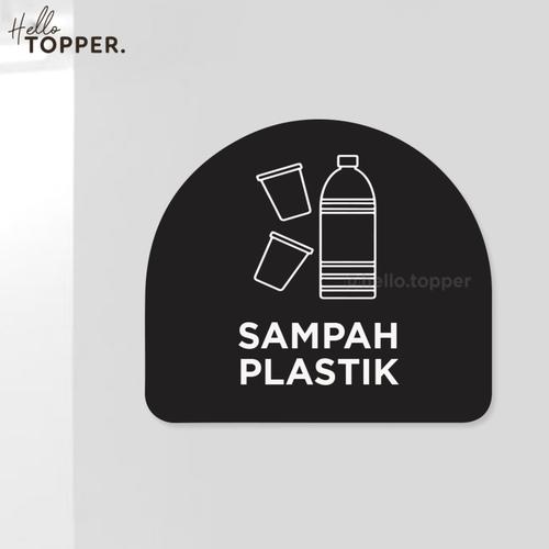 Jual Sampah Plastik Signage Board Sign Akrilik Tempel Dinding Papan ...