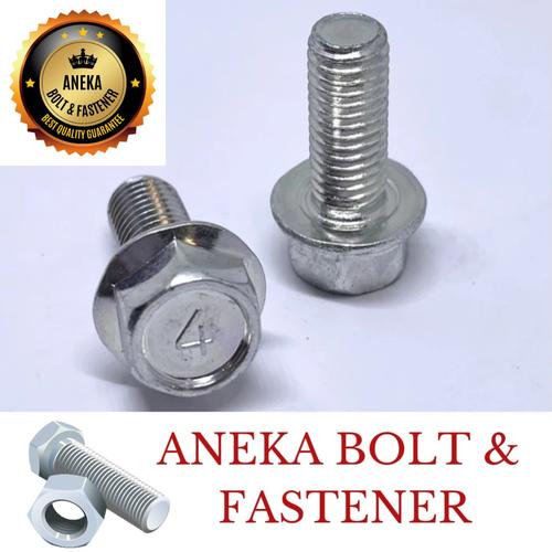 Jual Flange Bolt 8x20/ Baut Foot Step M8x20/ Baut Flange M8x20 - Kota ...