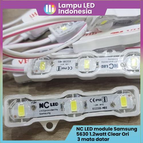 Jual NC LED module Samsung 5630 1.2watt Clear Ori Led Strip 3 mata ...