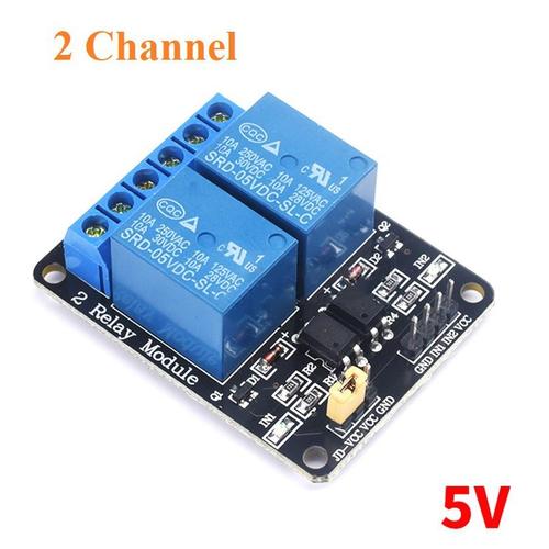 Jual Modul Module Relay 2 Channel 5V OPTOCOUPLER 10A 250VAC 10A 30VDC ...