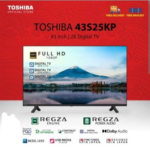 Jual Toshiba 43S25KP 43 Inch Full HD Digital LED TV 43S25 - Kota Medan ...
