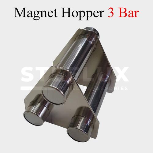 Jual Magnet Hopper 3 Bar/ Magnet Separator/ Magnetic Grate 3 Batang ...