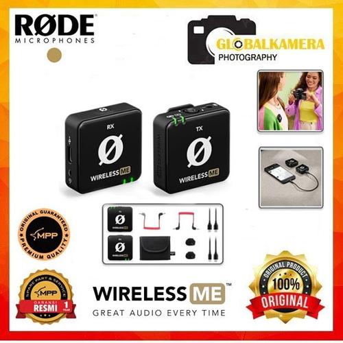 Jual Rode Wireless ME / Rode ME Compact Microphone for Camera ...