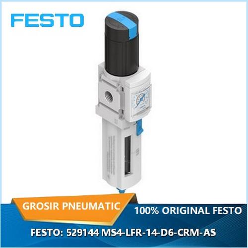 Jual FESTO 529144 MS4-LFR-1/4-D6-CRM-AS filter regulator - Kab. Tangerang - GROSIR PNEUMATIC ...