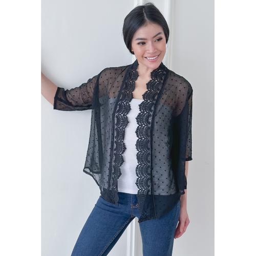 Jual Hamiza Lace Outer Black Dhievine - Kota Semarang - Dhievine Batik ...