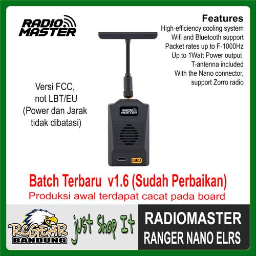 Jual RadioMaster Ranger Nano 2.4GHz ExpressLRS ELRS RF Module External ...