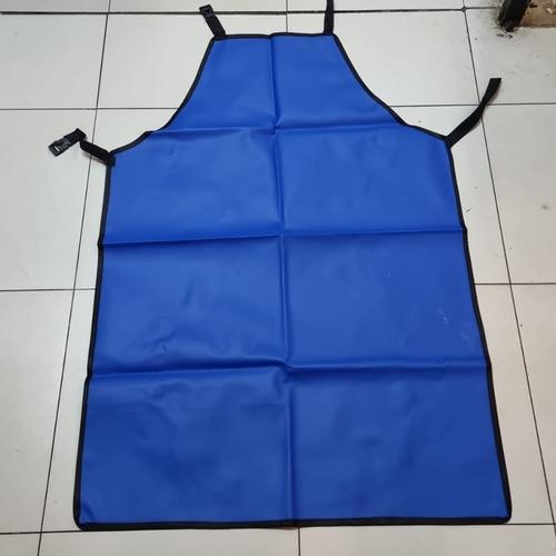 Jual Apron Las PVC Biru - Jakarta Barat - Agape Safety | Tokopedia