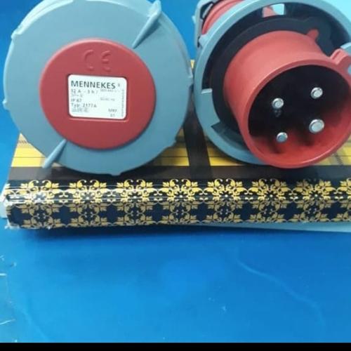 Jual mobile mounting socket+plug 3p +E 4p 32A mennekes ip67 - Jakarta ...