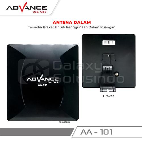 Jual ADVANCE AA-101 Indoor Outdoor Digital Analog TV Antenna - Kota ...