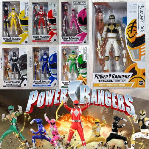 Jual Lightning Collection Mighty Morphin Power Rangers SET OF 7 RANGER ...