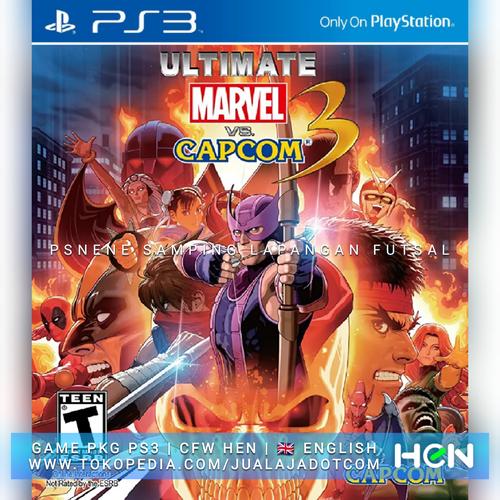 Jual DVD Game PS3 CFW HEN - Ultimate MARVEL VS CAPCOM 3 +All DLC ...