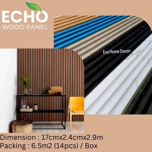 Jual Wallpanel PVC Kisi Kisi Vertical / Wall Panel Dinding / Wood Panel WPC - A01 - Jakarta ...
