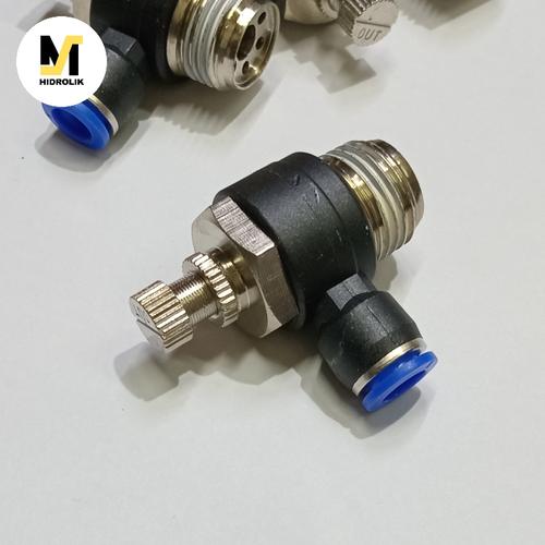 Jual FITTING SPEED CONTROL MSL/WSL 12-03 / FITTING PNEUMATIC MSL/WSK 12 ...
