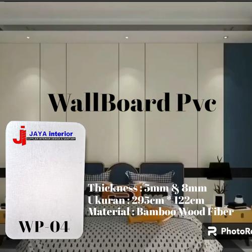 Jual WallBoard PVC 1.22M x 2.95M - Wp-04, Tebal 5mm - Jakarta Selatan ...