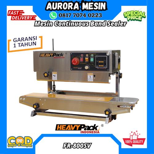 Jual MESIN CONTINUOUS BAND SEALER MESIN SEGEL KEMASAN FR-800SV ...