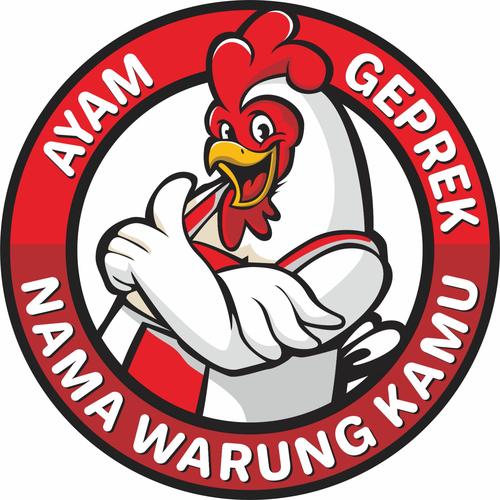 Jual STIKER VINYL AYAM GEPREK (CUSTOM) - Kota Tangerang Selatan ...